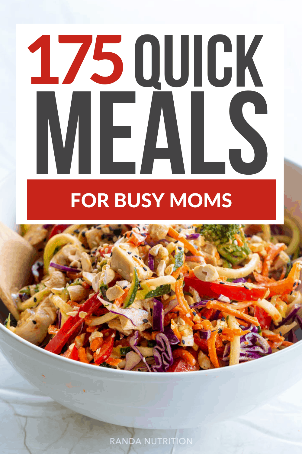 175 Quick And Healthy Meals For Busy Moms Randa Nutrition 175 Quick And Healthy Meals For Busy Moms Randa Nutrition