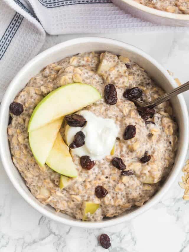 Apple Cinnamon Oatmeal Story | Randa Nutrition