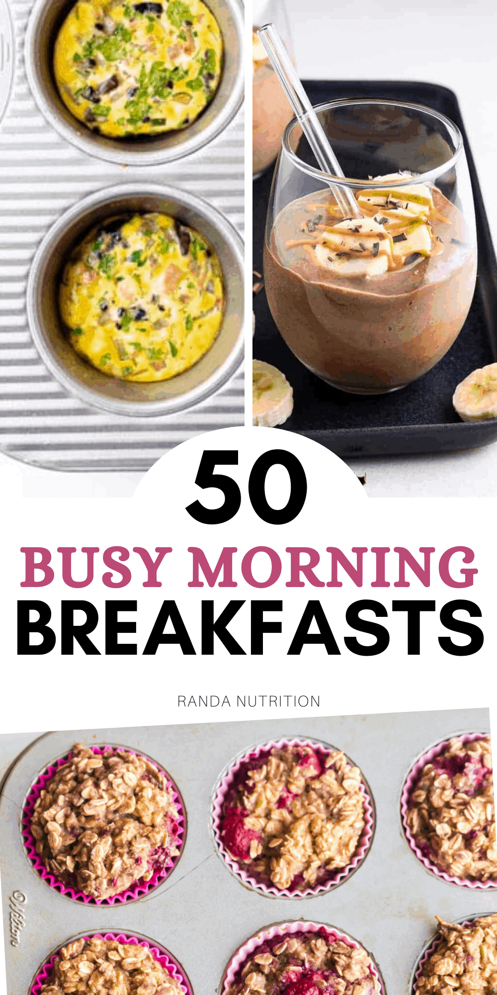 50 Weekday Breakfasts for Busy School Mornings | Randa Nutrition