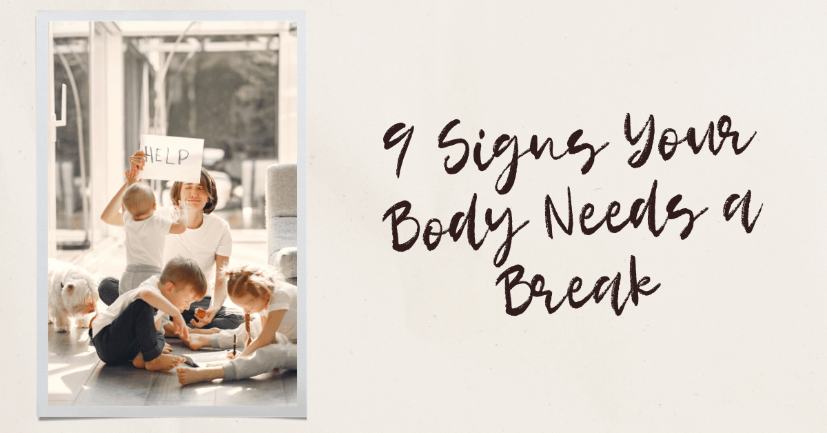 9 Signs Your Body is Begging for a Break | Randa Nutrition