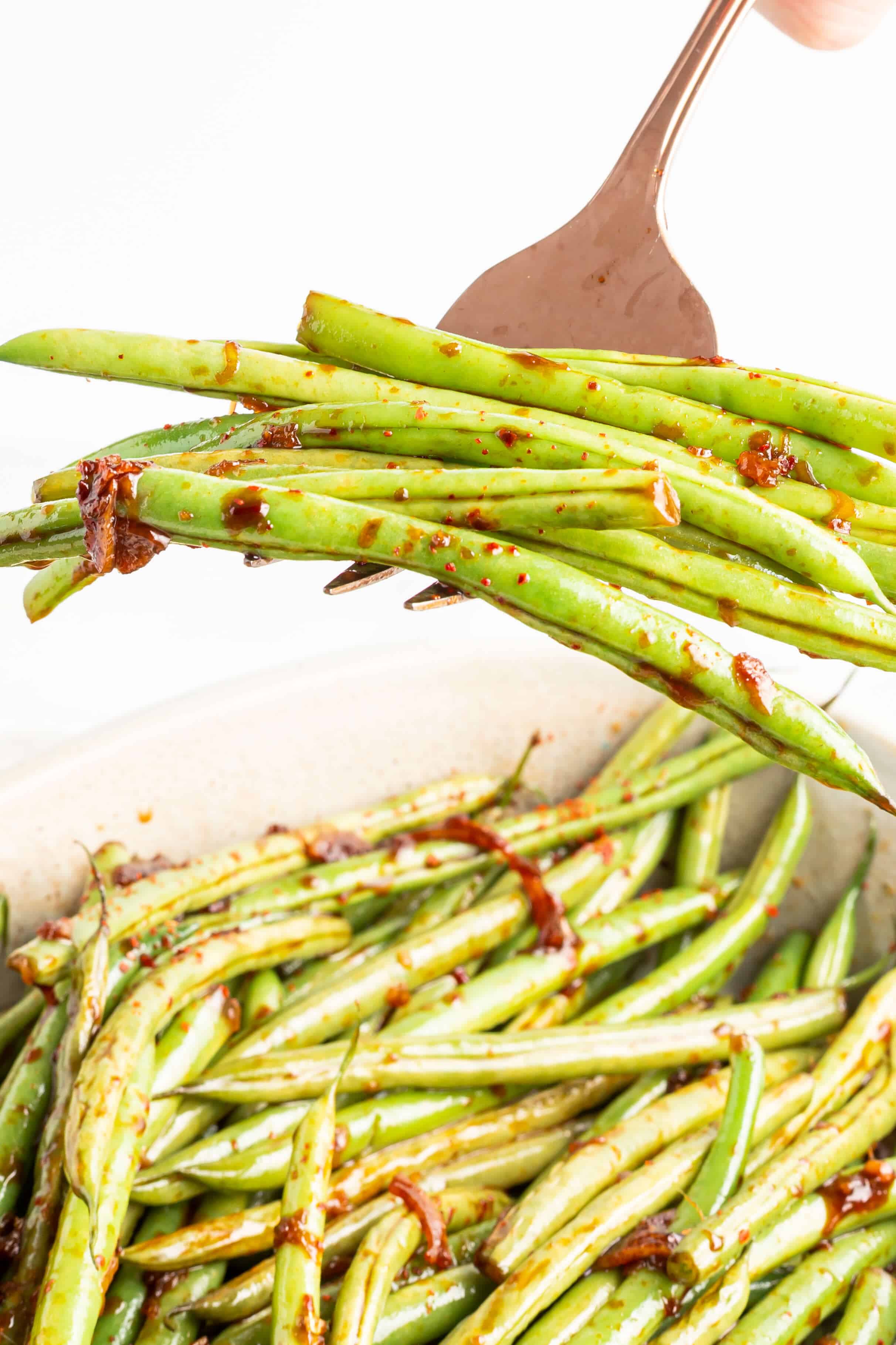 Szechuan Green Beans Recipe | Randa Nutrition